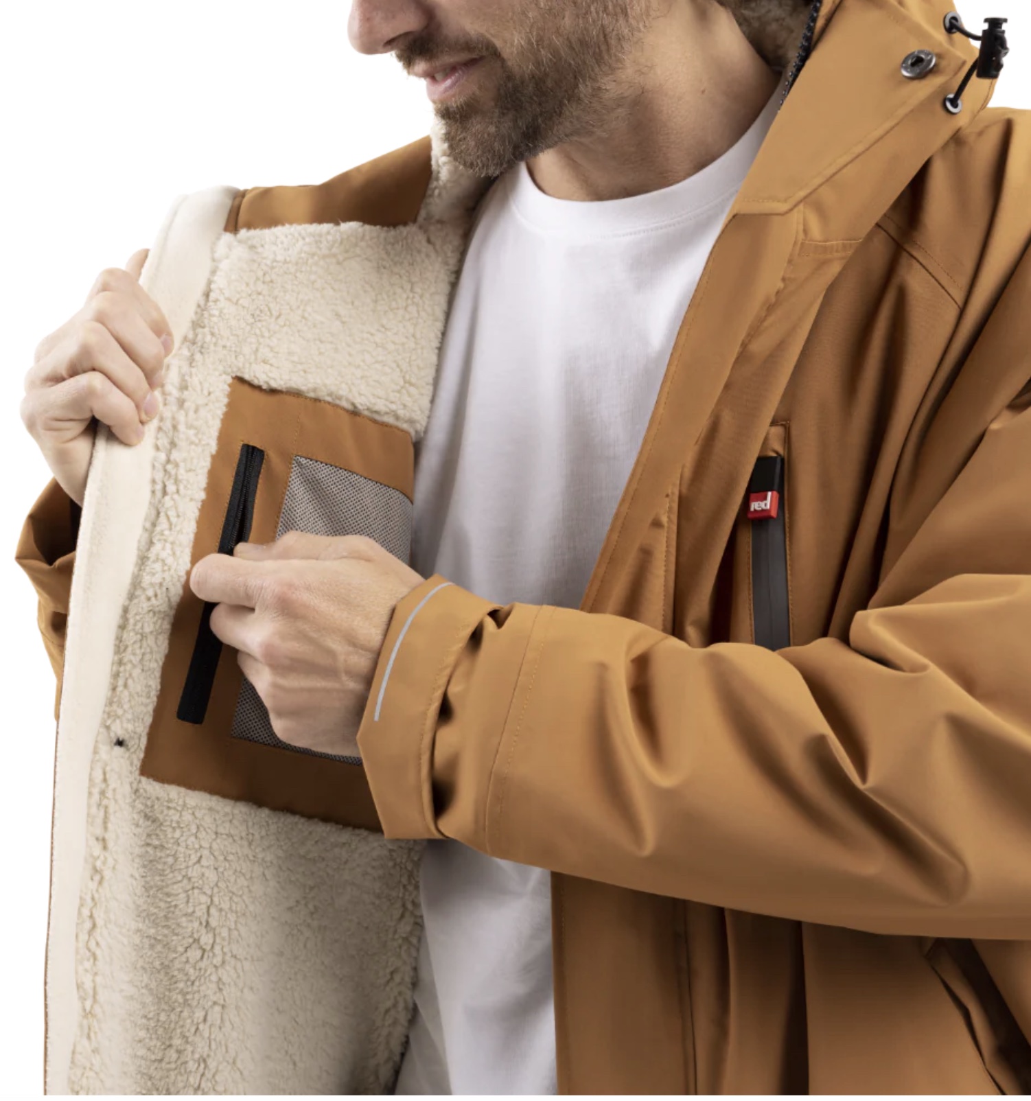 RED Longsleeve Pro Change Robe EVO – Caramel – Sleeping Bear Surf