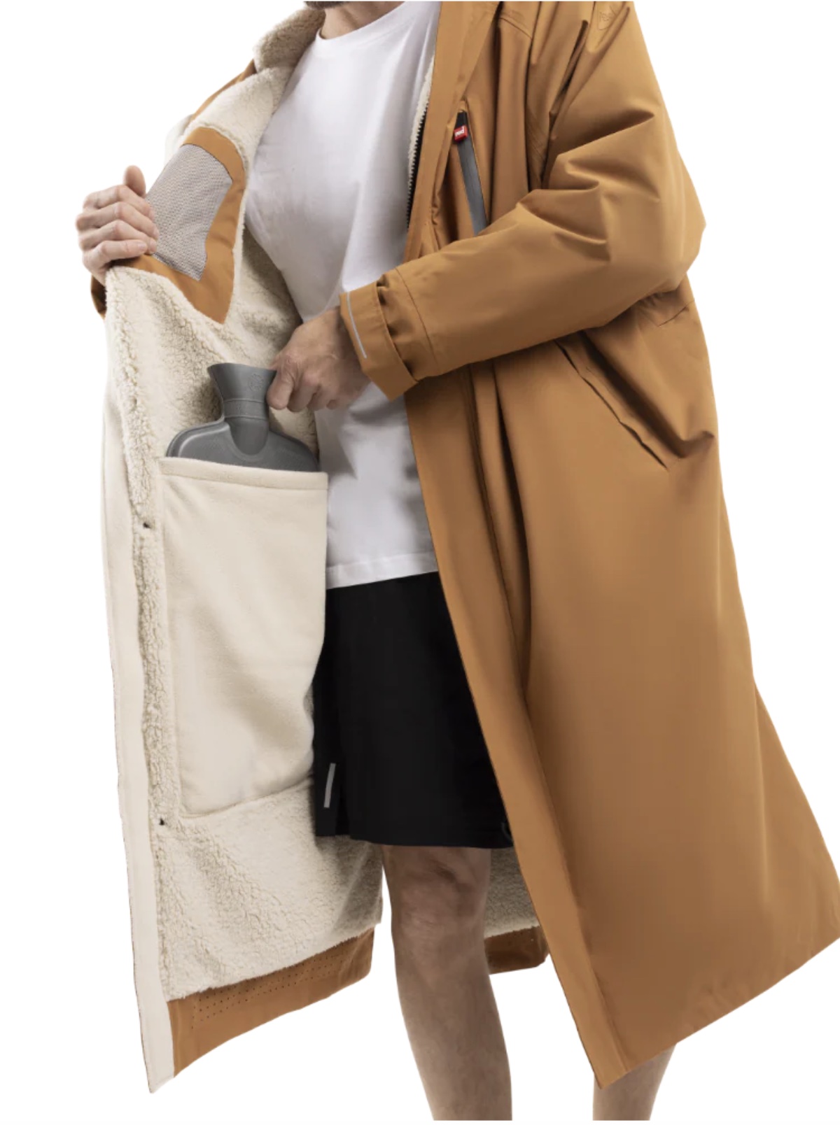 RED Longsleeve Pro Change Robe EVO – Caramel – Sleeping Bear Surf